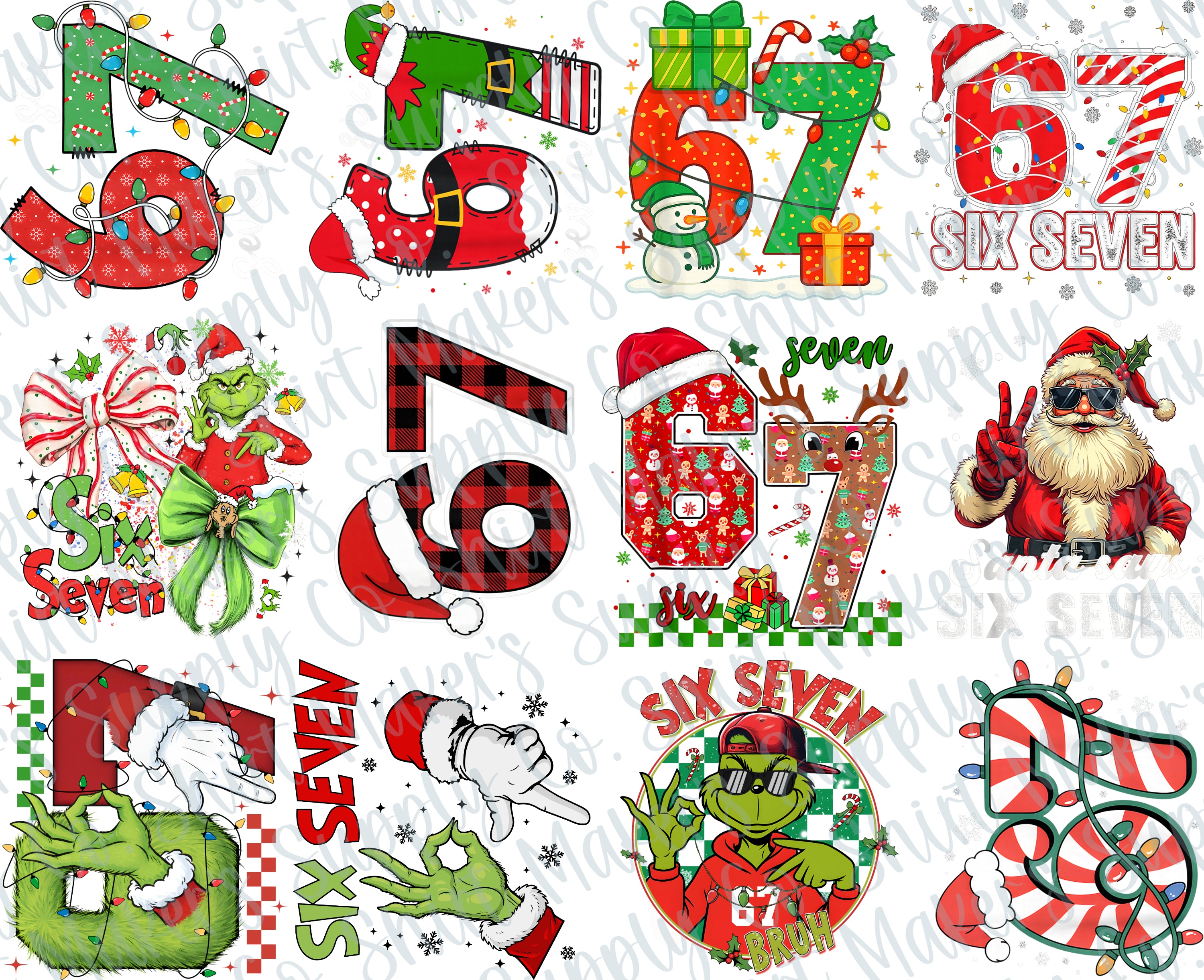 Kids 67 DTF Gang Sheet – Shirt Maker's Supply Co.