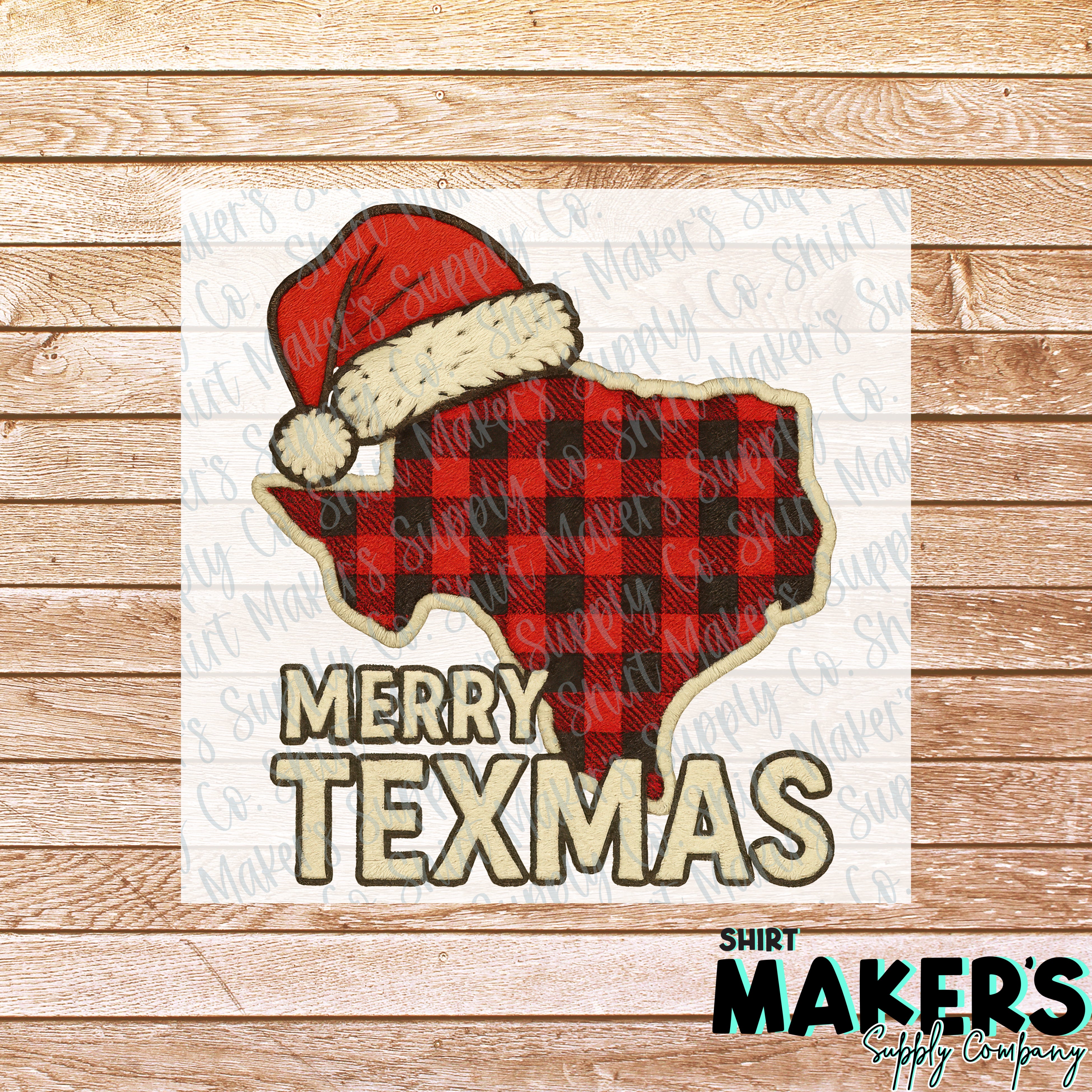 Merry Texmas Plaid DTF or Sublimation Transfer – Shirt Maker's Supply Co.